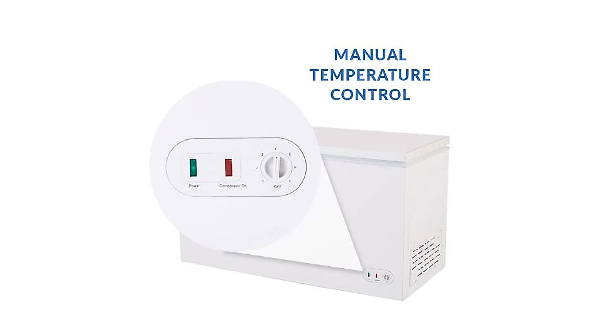 Kratos 69K-750HC Chest Freezer - 23.6 Cu. Ft. Capacity