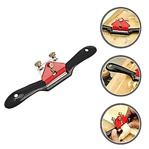 Angoily Planer 1 Set Plane Spokeshave Adjustable Spokeshave Portable Woodworking Planes with Flat Base Wood Working Hand Tool for Wood Craft Wood Craver Wood Working L Hand Tools Hand Tools