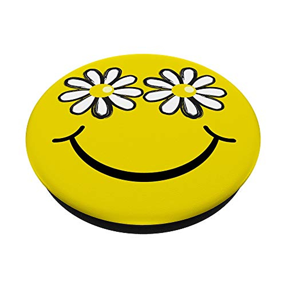 Daisy Flowers Smile Happy Face PopSockets PopGrip: Swappable Grip for Phones & Tablets