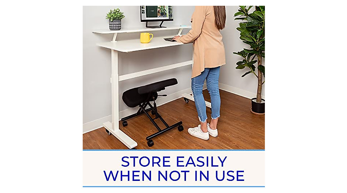 ProErgo Pneumatic Ergonomic Kneeling Chair for Better Posture