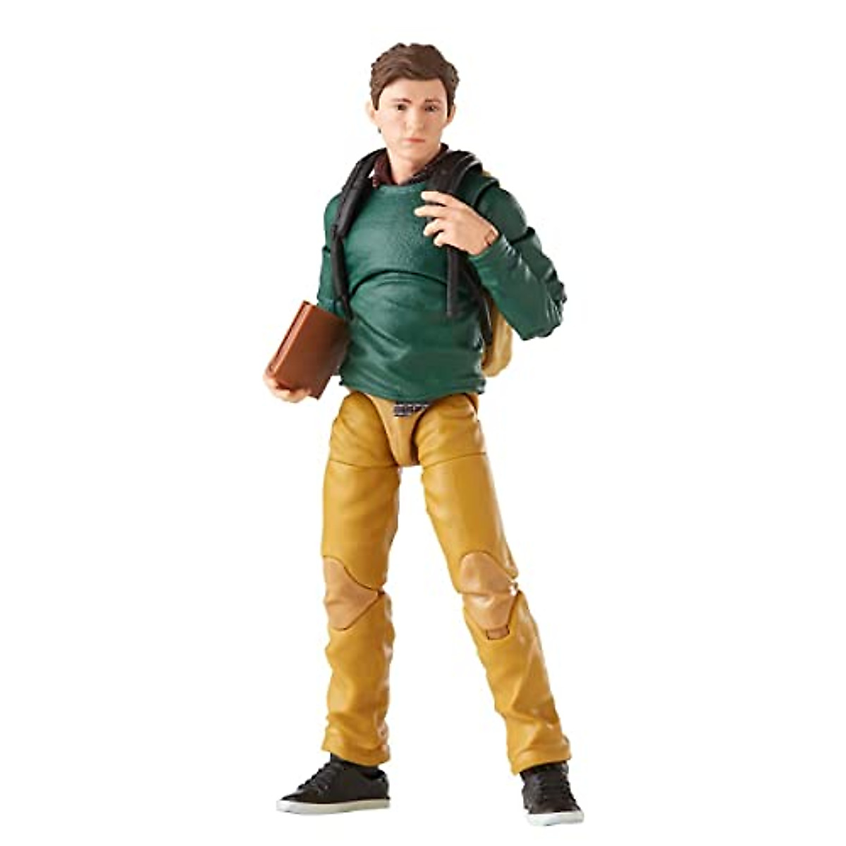 Spider-Man Marvel Legends Series 60th Anniversary Peter Parker and Ned Leeds MCU 6-inch Action Figures, 7 Accessories (pack of 2)