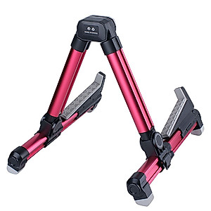 ENO Music Folding Acoustic Guitar Stand, Suitable for Electric Guitars, Bass Guitars