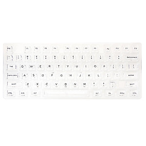 GK GAMAKAY 113 Keys Transparent PC Keycaps Set with 2.75 Shift, ASA Profile Keycaps for SN75 98% 75% Layout MX Gateron Kailh Switch Mechanical Gaming Keyboard (Amber Clear)