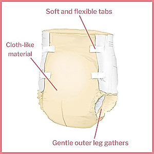 McKesson Super Briefs, Incontinence, Moderate Absorbency, XL, 15 Count, 4 Packs, 60 Total