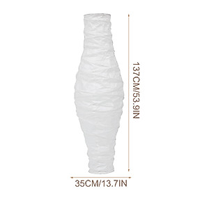 Paper Stand Lampshade Simple Home Lampshade Chic Light Shade Beautiful Lampshade Decorative Light Cover Lamp Accessory Paper Lamp Cover Floor Lamp Cover Fashionable Lampshade