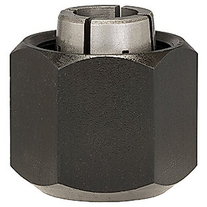 Bosch 2608570106 Routers Collet Set, 3/8", Black/Silver