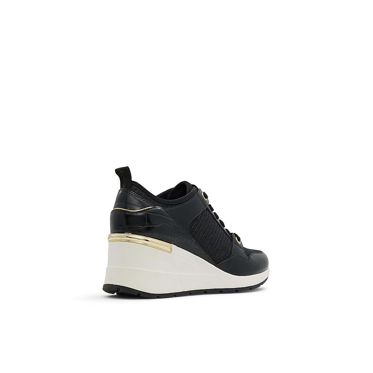 ALDO Women's Kourtt Sneaker, Black, 8.5