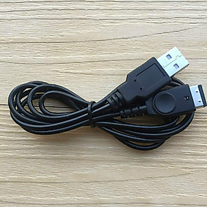 FASTROHY 2Pcs USB Charger Charging Cable for Nintendo DS NDS Gameboy Advance SP GBA SP Video Games Accessories, Black