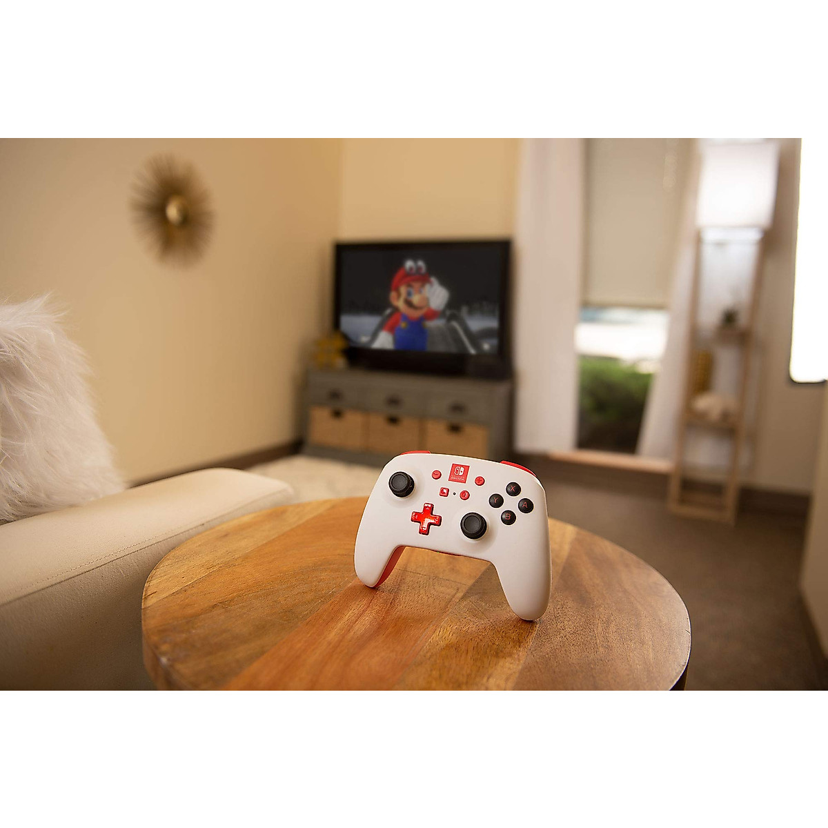 PowerA Enhanced Wireless Controller for Nintendo Switch - White