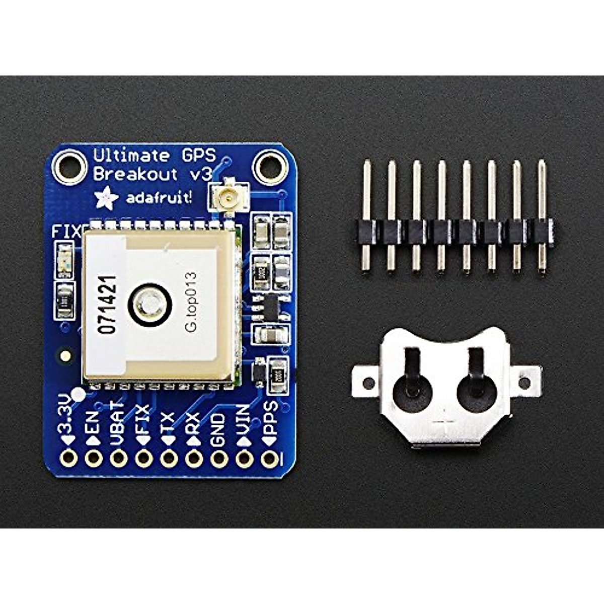 Adafruit (PID 746 Ultimate GPS Breakout - 66 Channel w/10 Hz Updates - Version 3