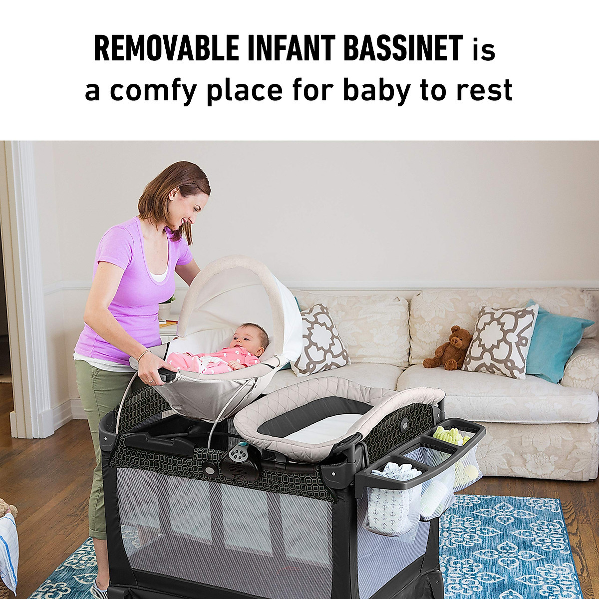 Graco Pack 'n Play Playard Snuggle Suite LX, Pierce