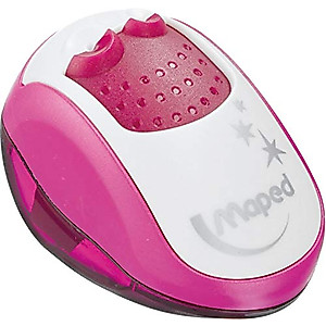 Maped Clean 2 Hole Pencil Sharpener, Assorted Colors (030249)