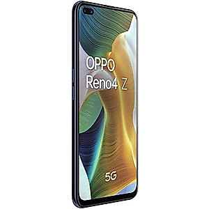 OPPO Reno4 Z 5G Dual-SIM 128GB ROM + 8GB RAM (GSM Only | No CDMA) Factory Unlocked Android Smartphone (Ink Black) - International Version