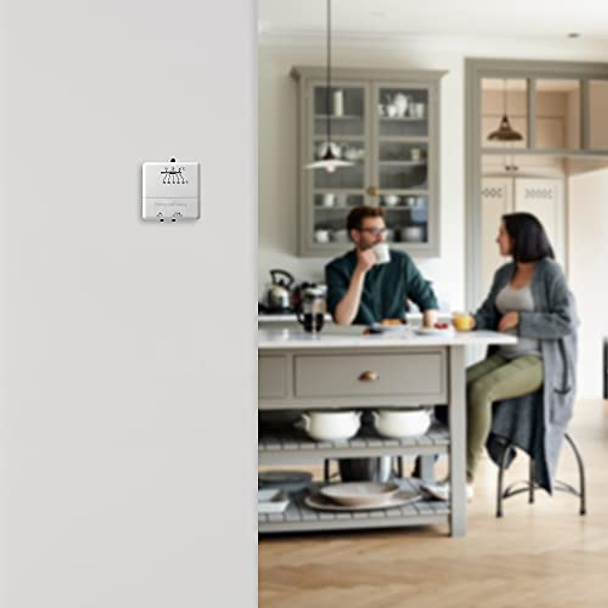 Honeywell Home CT31A1003 Heat/Cool Non-Programmable Thermostat, White