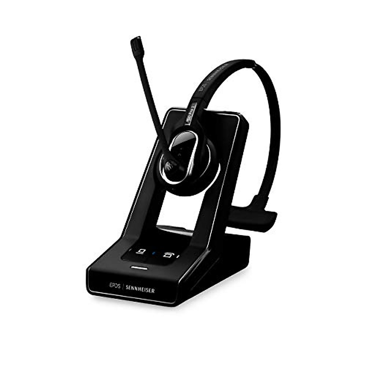 Sennheiser SD Pro 1 ML (506010) - Single-Sided, Multi Connectivity Wireless DECT Headset for Desk Phone & Certified for Skype for Business, Ultra Noise-Cancelling Microphone (Black)
