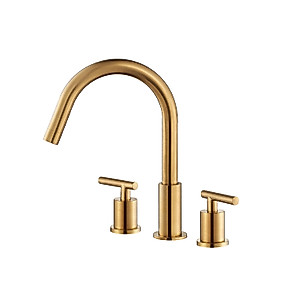 Vinnova 114123-BAF-BG Lodosa Bathroom Faucet, Brushed Gold