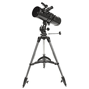 Explore Scientific 88-20114 Aurora Ii Flat Black 114Mm Slow Motion AZ Mount Telescope,