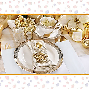 200 Pcs Kraft Paper Bags Kraft Churro Bags Grease Silverware Sleeves for Resistant Utensils Cutlery Cookies Bakery Candy Treats (White)