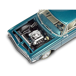 Revell 85-4497 ’66 Chevy Impala SS 396 2N1 Model Car Kit 1:25 Scale 148-Piece Skill Level 4 Plastic Model Building Kit,Blue