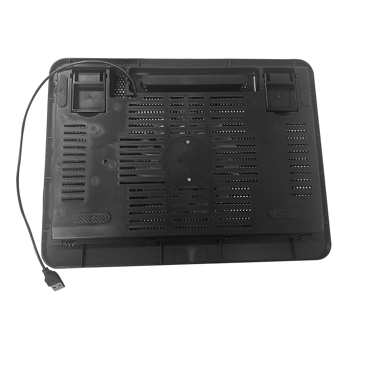 Laptop Pad, Non-Slip Stable Laptop Cooler, Laptop Cooler Stand with Fan and Height Adjustable, Laptop Cooler Cooling Pad with Cooling Fan, Adjustable Mounts Laptop Cooling Stand for Lap, Desk