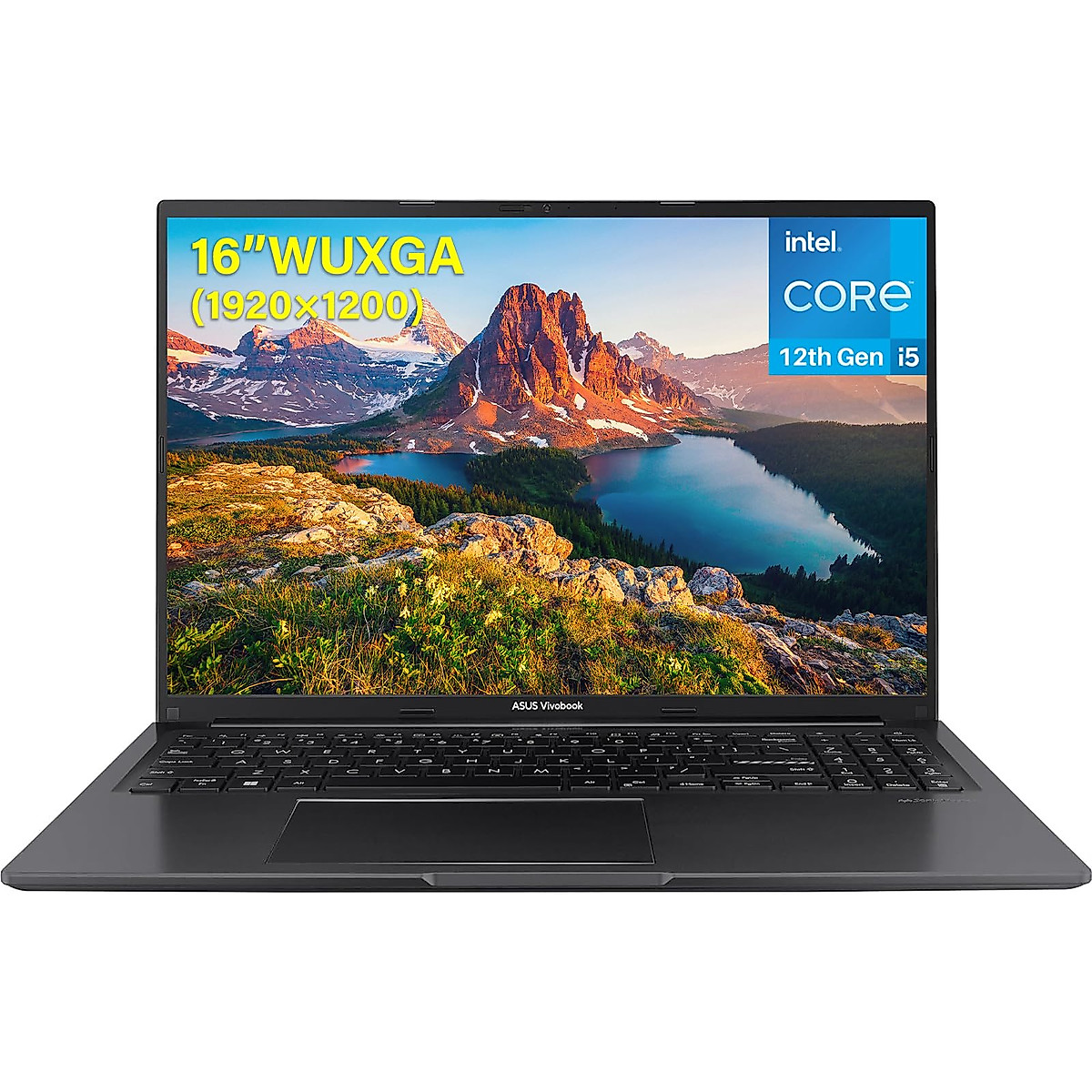 ASUS 2023 Newest Vivobook 16 Laptop, 16” WUXGA (1920x1200) 16:10 Laptop, Intel Core i5-1235U CPU, 16GB RAM, 1TB SSD, Intel UHD Graphics, Wi-Fi, Thin and Light, Windows 11 Home, Indie Black