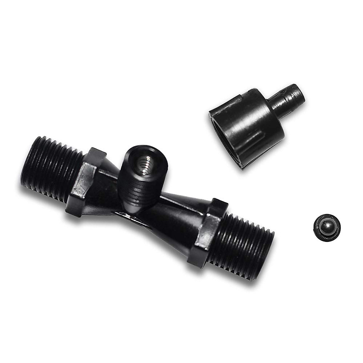 Pvdf Venturi Injector 1/4” Inch Gas-Liquid Mixing Venturi Injection for Ozone Generator