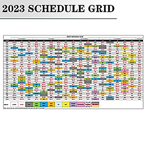 2023-2024 Fantasy Football Draft Board Kits with 12 Team 20 Round 500+Player Labels and Blank Labels Including 2023 Top Rookie and Schedule
