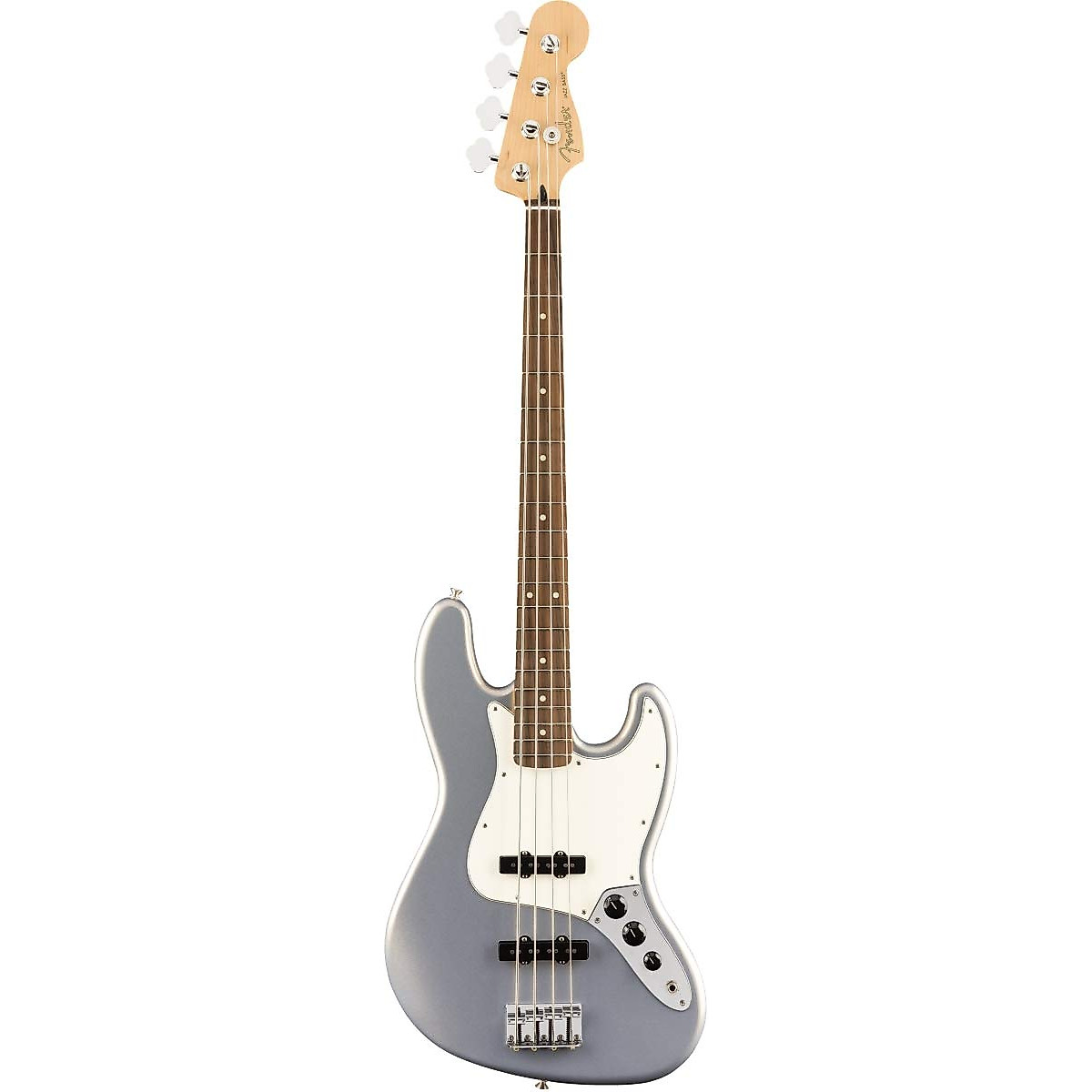 Fender Player Jazz Bass, Silver, Pau Ferro Fingerboard