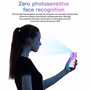 Unlocked Smartphone, 6.53Inch Cellphone 4GB 128GB Dual Card Dual Standby 4G Smartphone for Android Support Fingerprint Unlock, Face Unlocked, GPS (Pink)