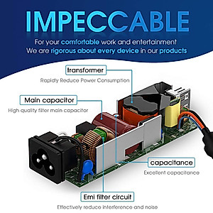 12V 8.5A 100W AC to DC Converter for Car Cigarette Lighter Socket AC/DC Power Supply Adapter for Car Vacuums, Air Compressor, Portable Freezer and Other Devices Power Supply Adapter