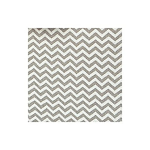 mDesign Soft Fabric Wall Mount/Over Door Hanging Storage Organizer - 4 Large Cascading Pockets - Holds Office Supplies, Planners, File Folders, Notebooks - Chevron Zig-Zag Print - Taupe/Natural