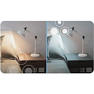 GE Lighting LED+ Color Changing Light Bulb, 2 Color Settings, No App or Wi-Fi Required, Remote Included, A19 Light Bulb (1 Pack)