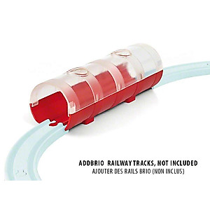 BRIO World 33892 - Classic Steam Train & Tunnel - 3 Piece Wooden Toy Train Set | Perfect for Kids Age 3 and Up | FSC-Certified Wood | Compatible with BRIO Sets