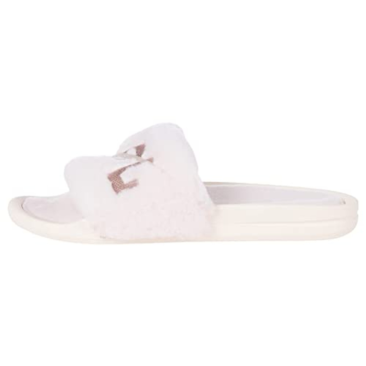 Athletic Propulsion Labs (APL) Shearling Slide Creme/Rose Dust 5 B (M)