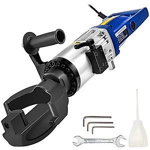 VEVOR Electric Hydraulic Rebar Bender, 1.2KW 0.9inch 22mm Hand Held Rebar Bender 110V Portable Electric Rebar Bender, within 5s