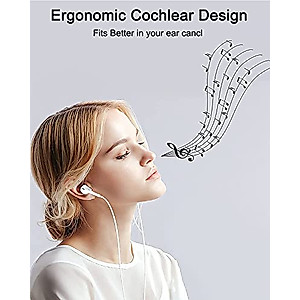 Apple Earbuds Wired iPhone Headphones, Earphones with Lightning Noise Isolating [Apple MFi Certified] Built-in Microphone & Volume Control Compatible with iPhone 14/13/12/11/XR/XS/X/7/7 Plus/8/8Plus