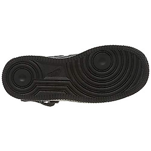 Nike Mens Air Force 1 Basketball Shoe, Black/Black, 12