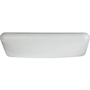 Quorum 89226-4-6 Traditional Four Light Ceiling Mount from Ceiling Fixtures Star White Collection in White Finish, 27.00 inches