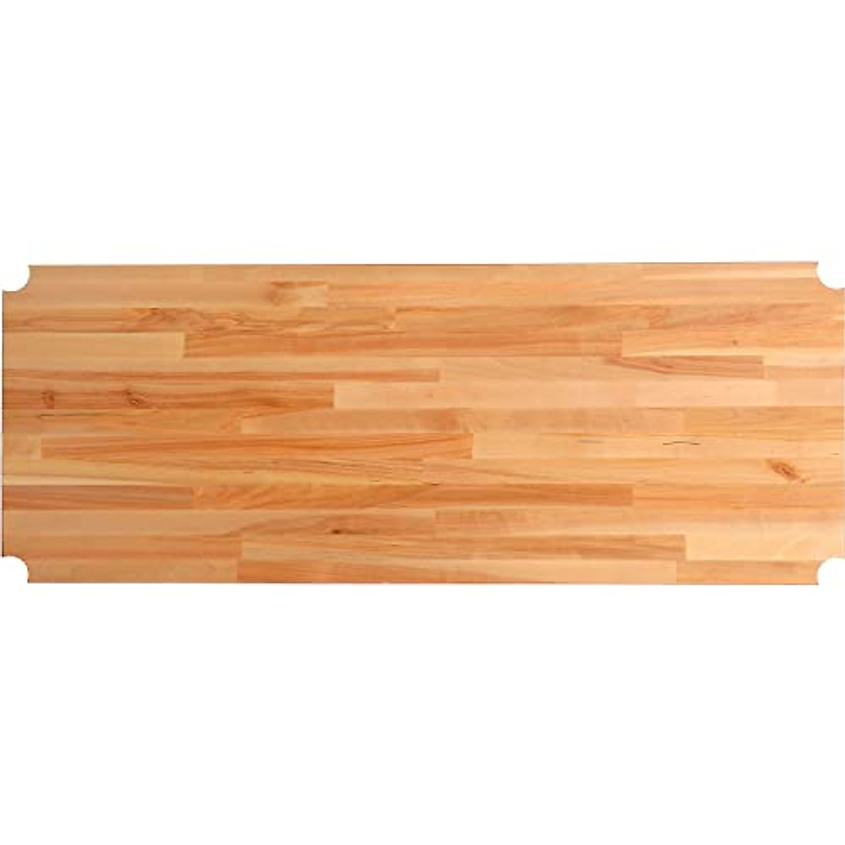 John Boos 36" W x 14" D x 1" Thick Hardwood Deck Overlay for Wire Shelving
