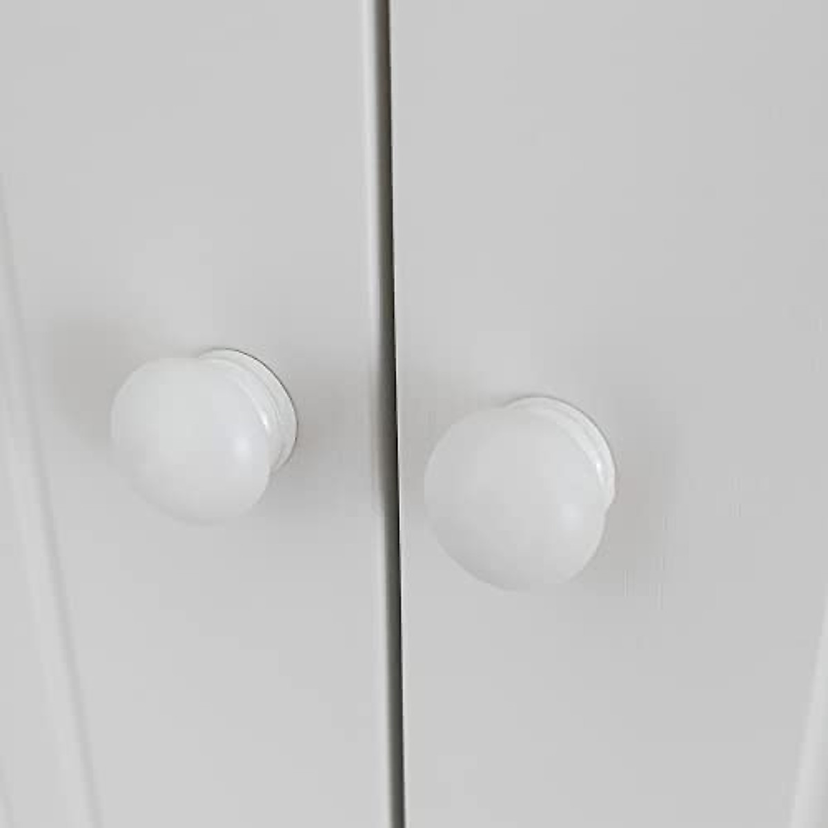 CNPRAZ Toilet Storage Rack Bathroom Shelf Floor Shelf High-End Modern Storage Cabinet, Unique Design, Easy to Assemble, White