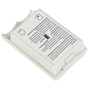 Shell Case Cover Kit, Battery Cover Replacement 5 PCS Easy to Install for Game Console Controller(White)