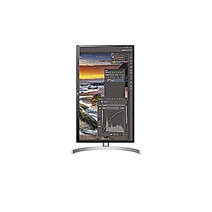 LG 27UL850-W 27 Inch UltraFine (3840 x 2160) IPS Display with VESA DisplayHDR 400 and USB Type-C Connectivity, White