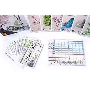 Pandasaurus Games Ohanami - Competitive Strategy Card Game - Family-Friendly Board Games - Adult Games for Game Night - Card Games for Adults, Teens & Kids (2-4 Players)