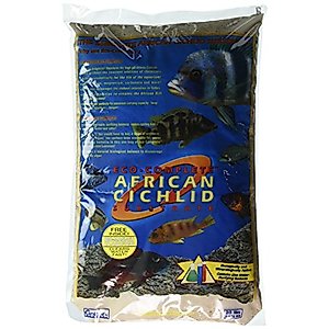 Carib Sea ACS00778 Eco-Complete African Cichlid for Aquarium, 20-Pound, White