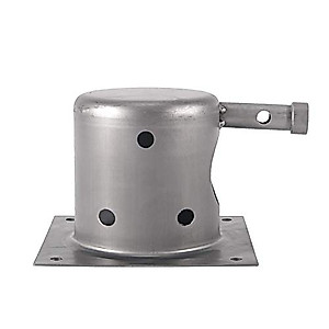 GRILLME Fire Pot Burn Pot and Hot Rod Ignitor Kit Replacement for Traeger Pellet Grill with Screws and Fuse