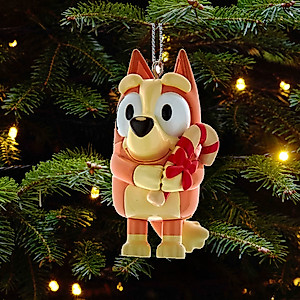 Bluey and Bingo Ornaments - Christmas Tree Decoration - Officially Licensed - 2 Assorted
