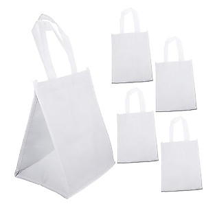 BUTIFULSIC Insulated Grocery Bags 5pcs Insulation Bags Large Tote Bags Ice Packs for Food Ice Packs for Lunch Bags Hot Bag for Food Delivery Food Thermal Bag Insulated Bag for Food Delivery