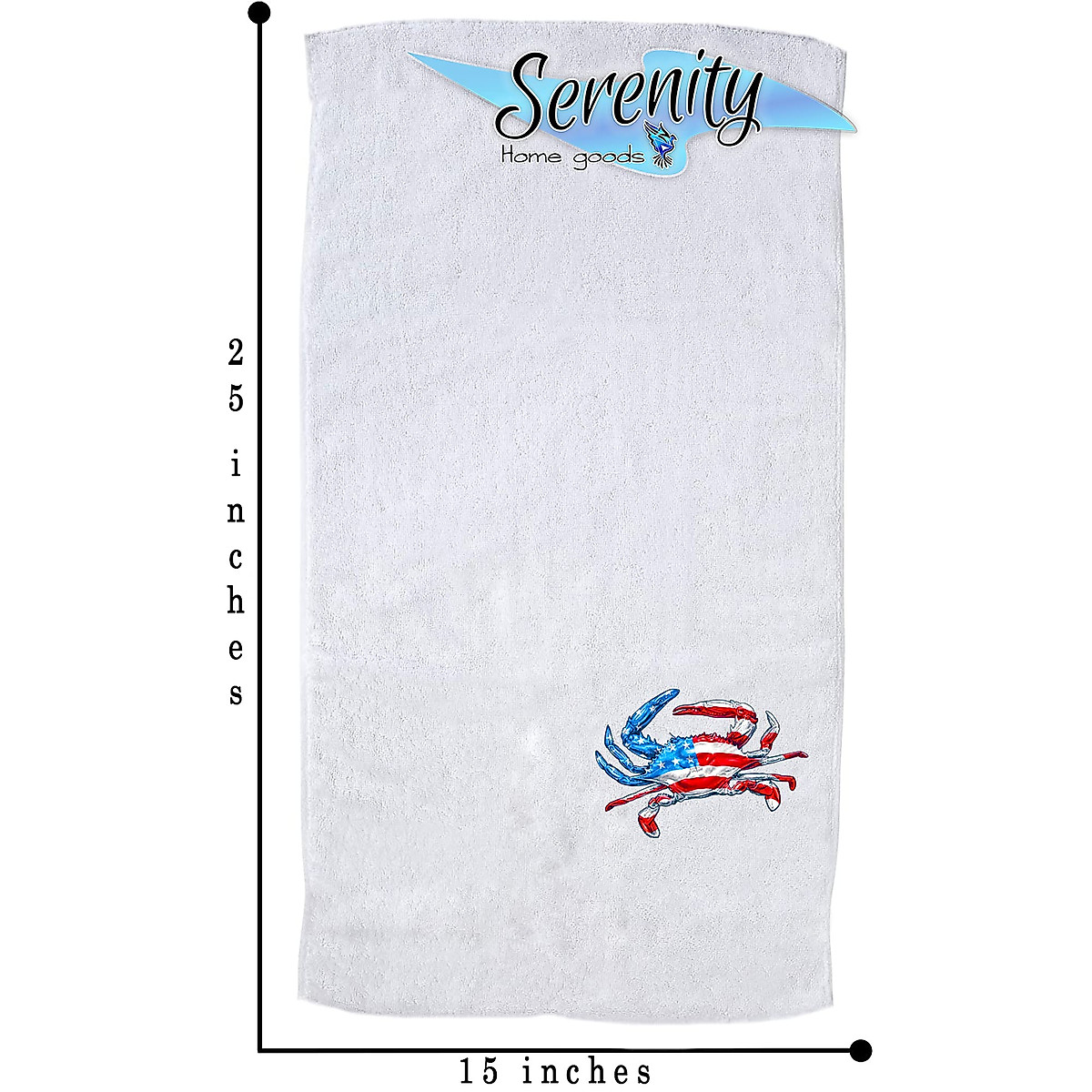 Memorial Day 4th of July Summer Home Decor Decorative Kitchen and Bath Hand Towels | American Flag | Spring Fall Accents | Red White and Blue Towel Home Holiday USA Decorations
