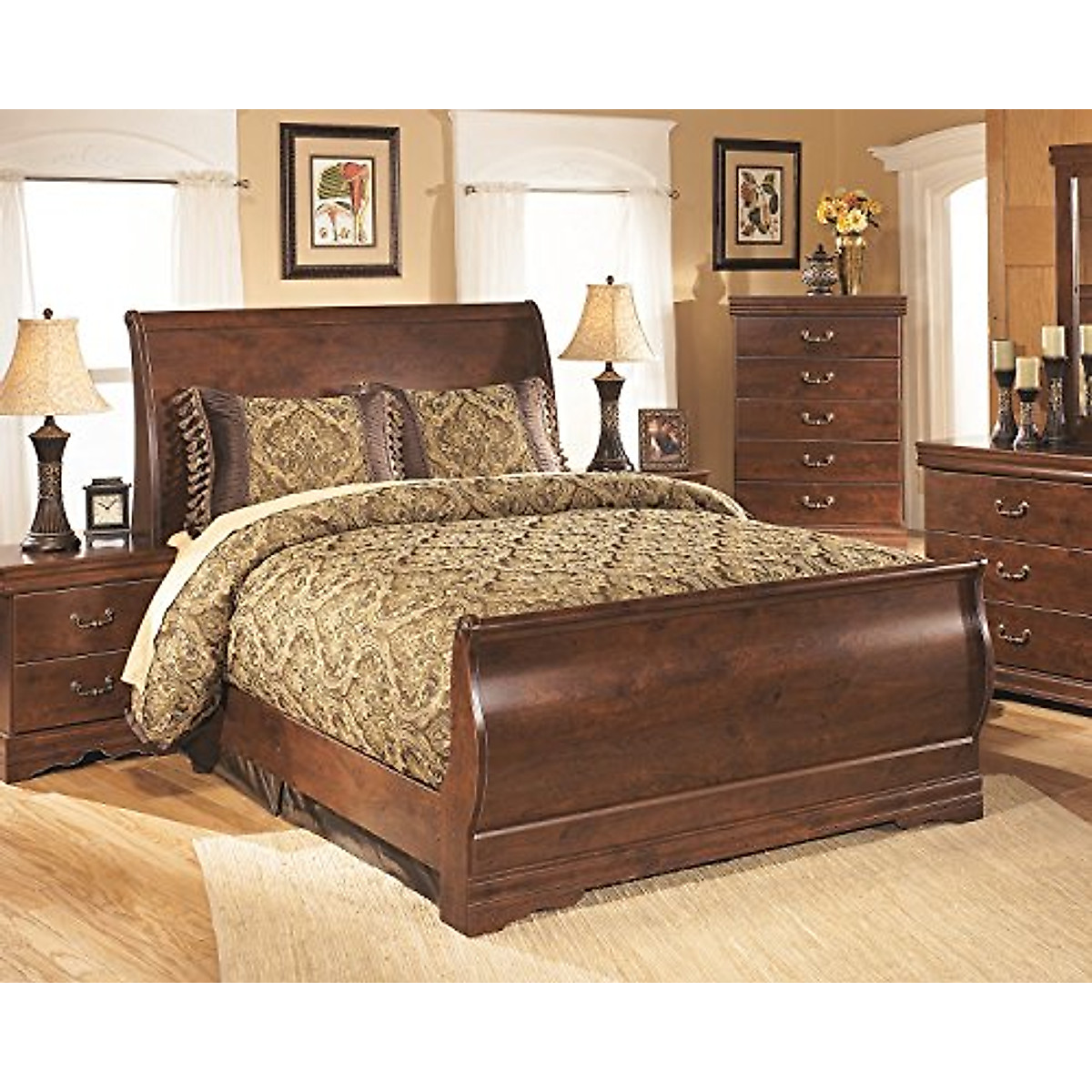 Signature Design by Ashley Mariana Antique Table Lamp, 2 Count, 28.5", Antique Brown