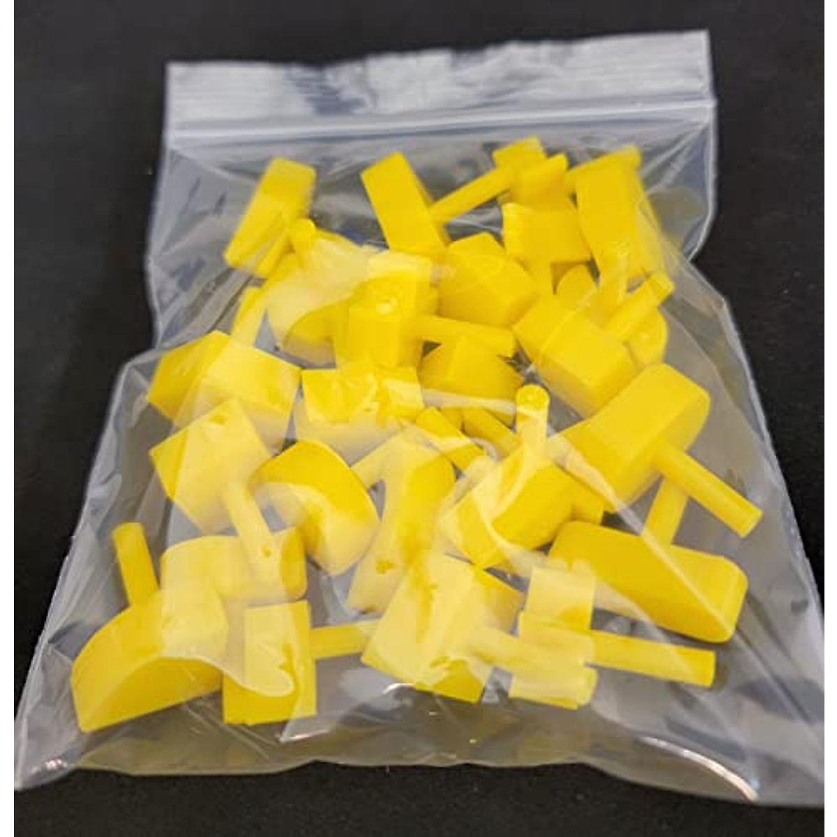 Perfection Board Game Complete Set of 25 Replacement Pieces Parts Shapes Pegs